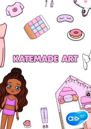 Сериал "KATEMADE ART" Paper MakeUp Kit | Tutorial - смотреть онлайн ...